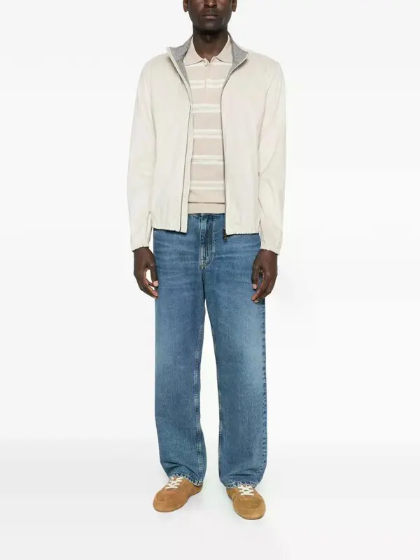 Herno Zip-up Long-sleeve Jacket - Neutrals
