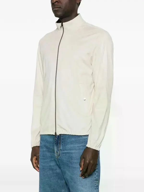 Herno Zip-up Long-sleeve Jacket - Neutrals