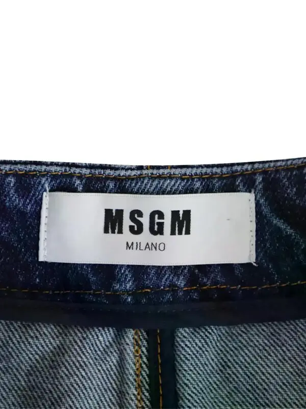 MSGM Button-detail Pencil Skirt