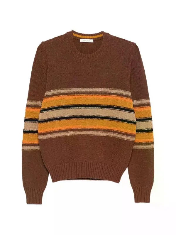 CRAIG GREEN Round-neck Striped Sweater