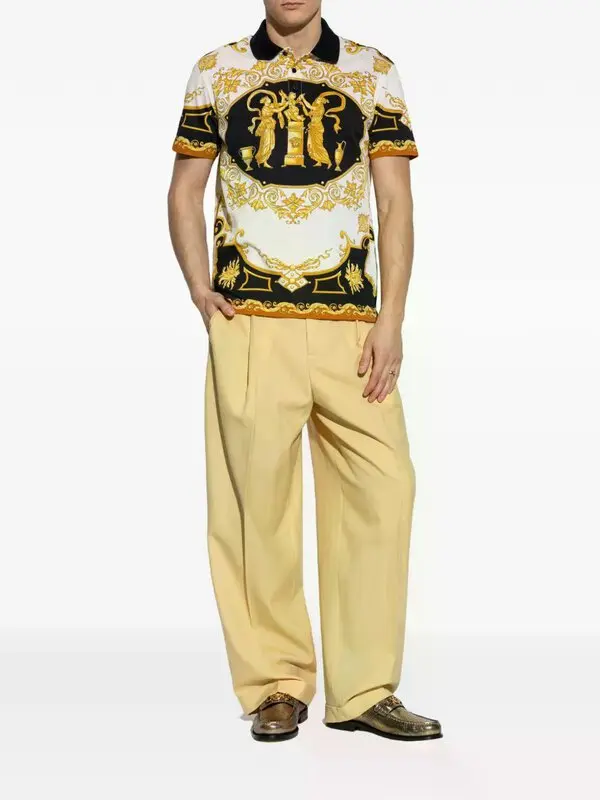 Versace Pattern Polo Shirt