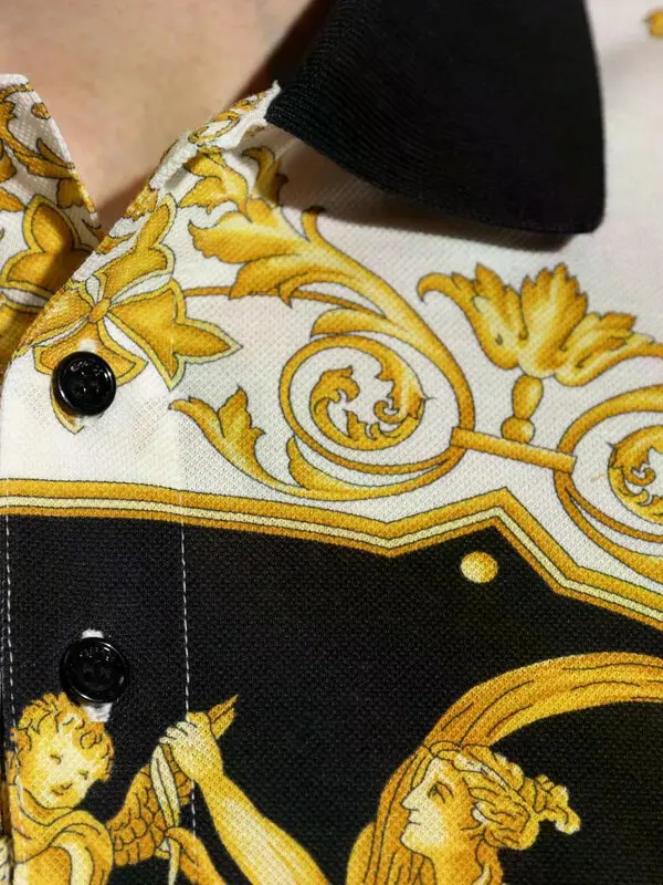 Versace Pattern Polo Shirt