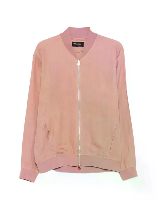 Kiton Zip-fastening Bomber Jacket - Pink