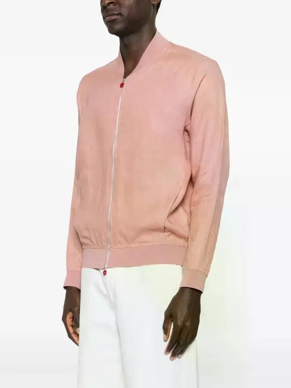 Kiton Zip-fastening Bomber Jacket - Pink