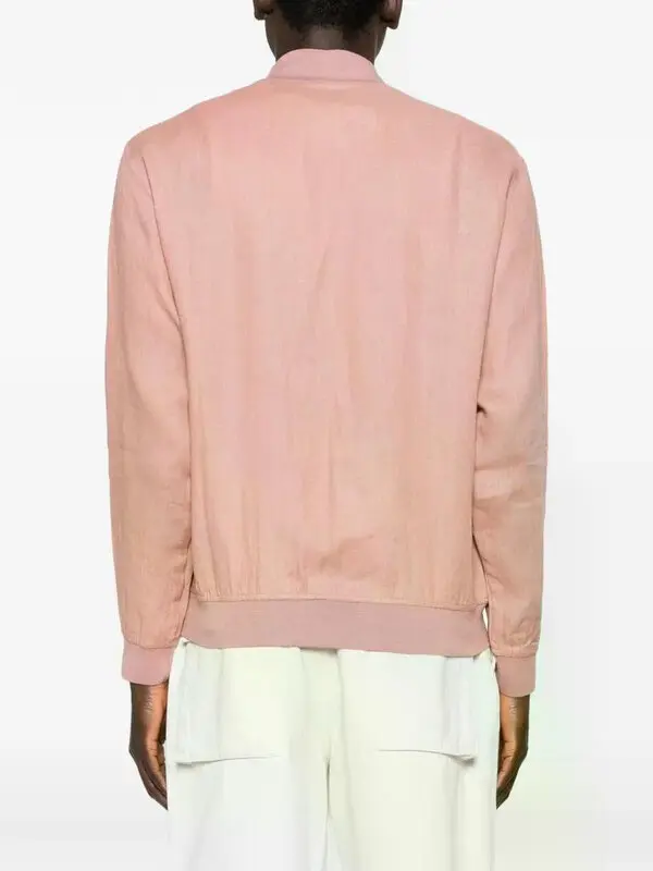 Kiton Zip-fastening Bomber Jacket - Pink