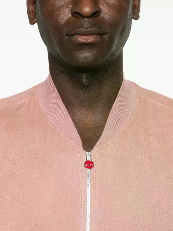 Kiton Zip-fastening Bomber Jacket - Pink