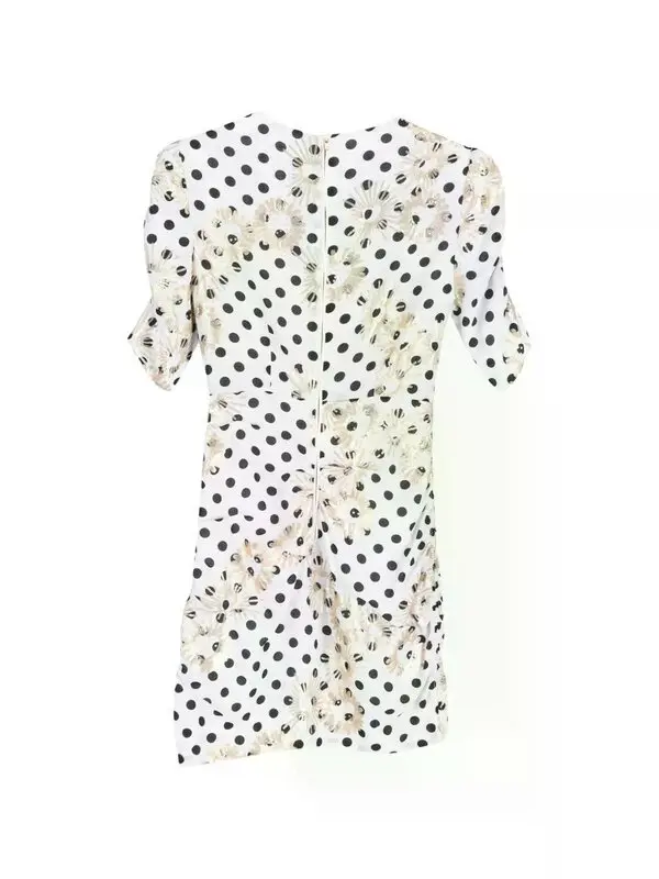Maje Razula Sequin Polka-dot Mini Dress