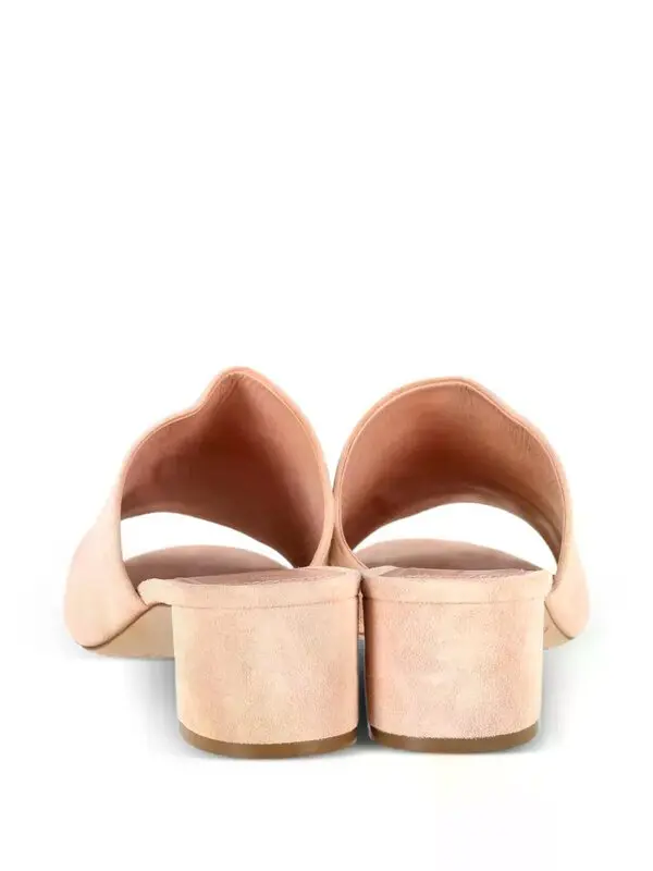 MANSUR GAVRIEL Block-heel Suede Mules