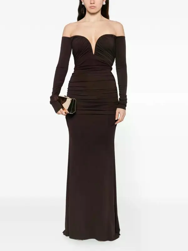 chinese dress ladies Elisabetta Franchi Long dress $276.59 USD