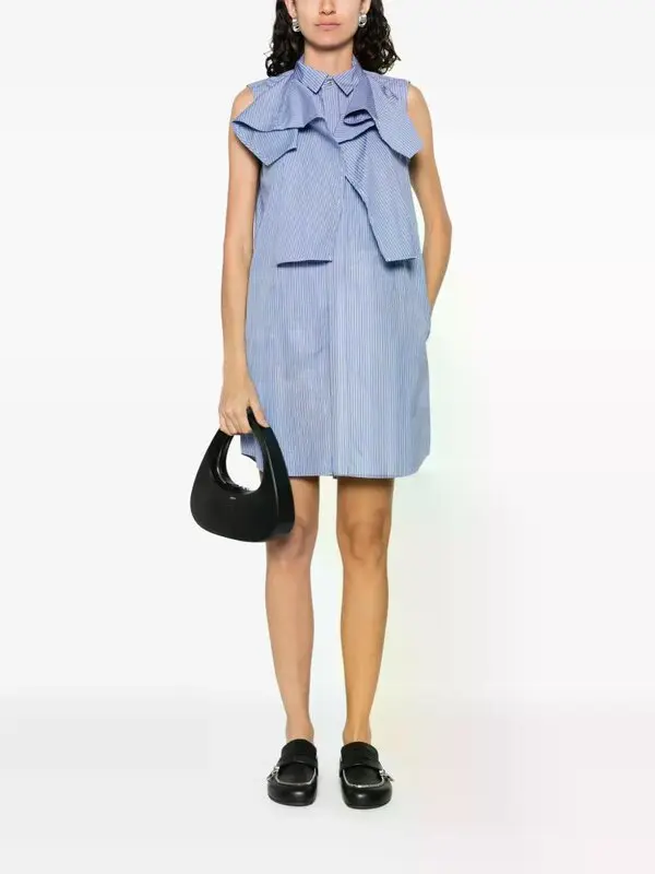 Sacai Poplin Mini Dress