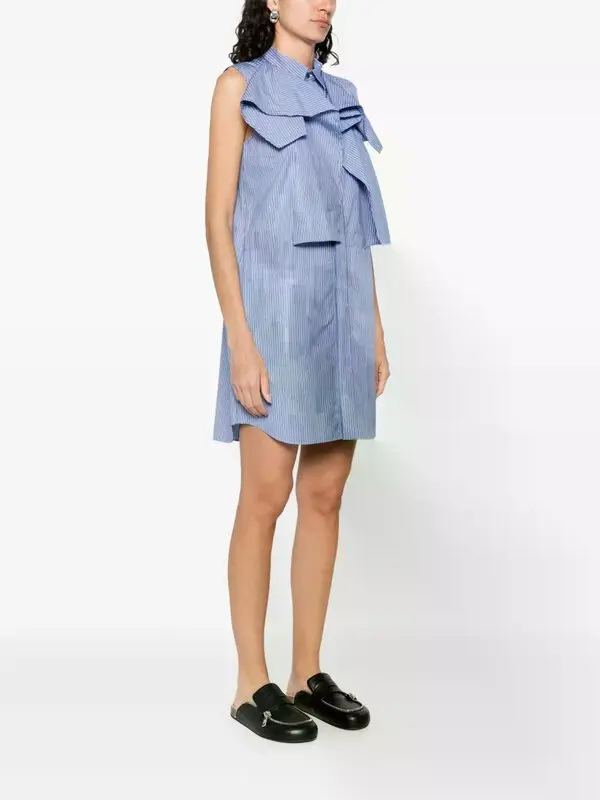 Sacai Poplin Mini Dress