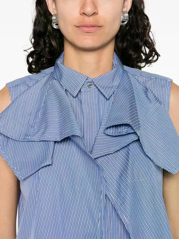 Sacai Poplin Mini Dress