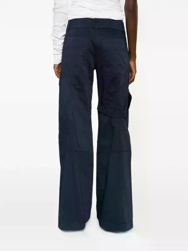 Seafarer Strap Zip Trousers - Blue