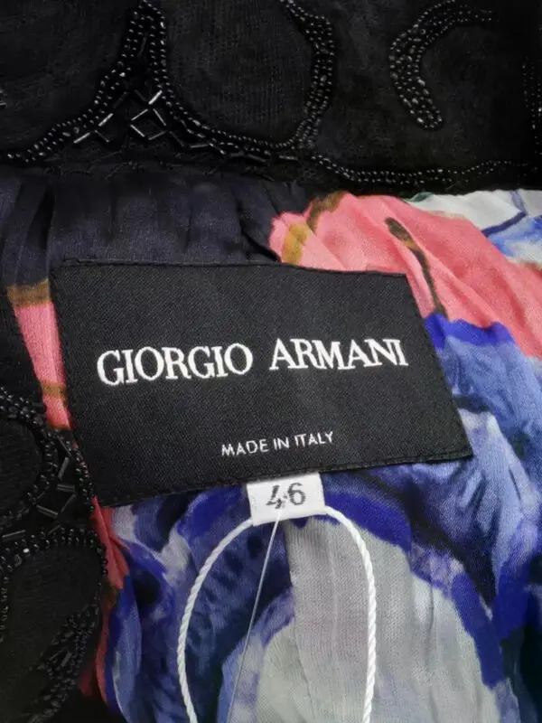 Giorgio Armani Brocade Single-breasted Blazer