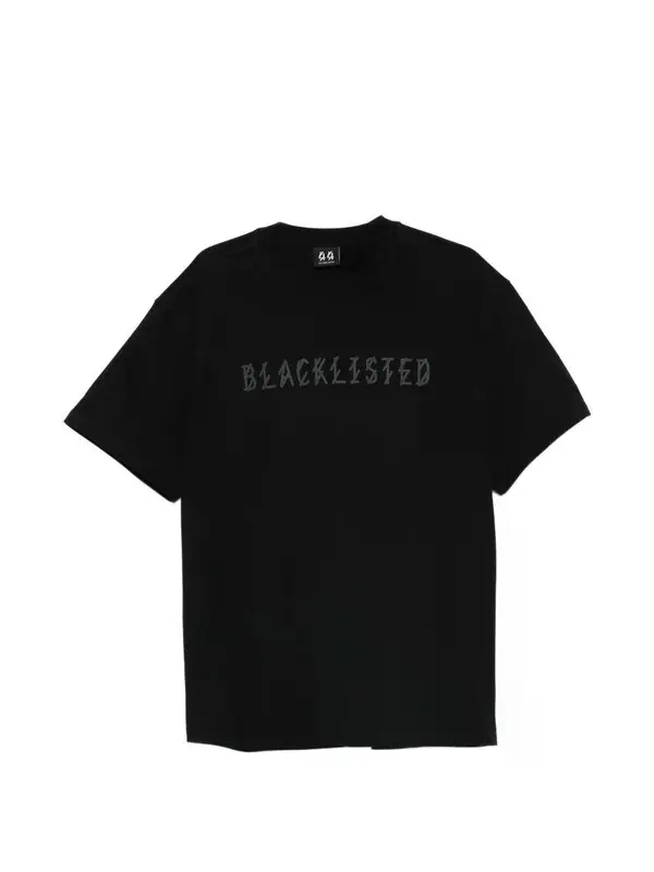 44 LABEL GROUP Blacklisted Crew-neck T-shirt - Black