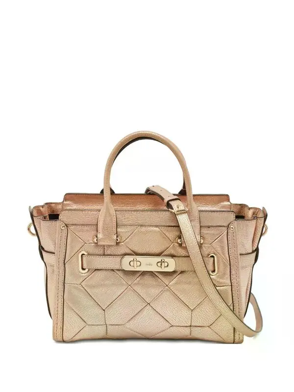 COACH Quilted Leather Tote Bag