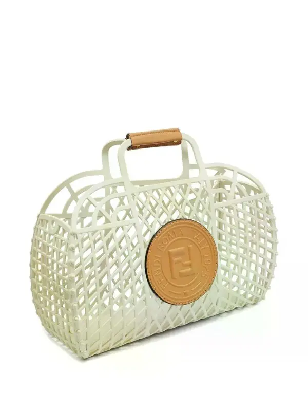 Fendi Ff-logo Basket Bag