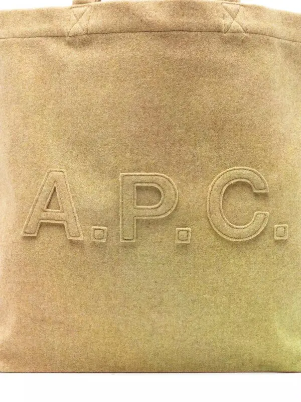 A.p.c. Trapèze Logo-patch Tote Bag