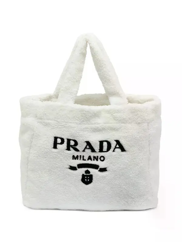 Prada Logo Tote Bag