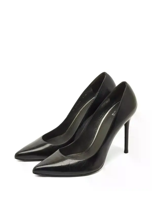 STUART WEITZMAN Pointed Leather Stiletto Pumps