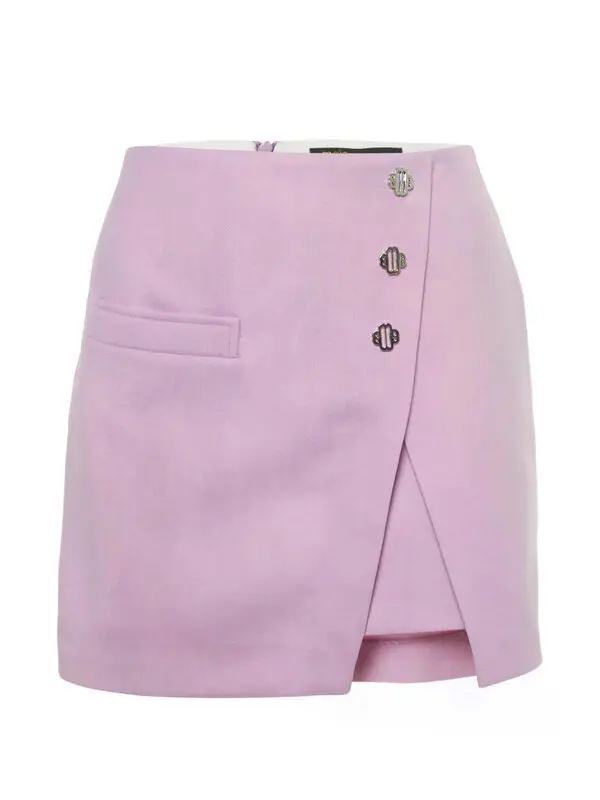Maje Layered Mini Skirt