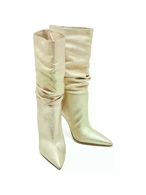 Paris Texas Leather Pointed Boots