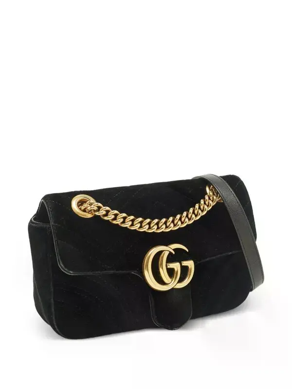 Gucci Gg Marmont Matelassé Flap Shoulder Bag
