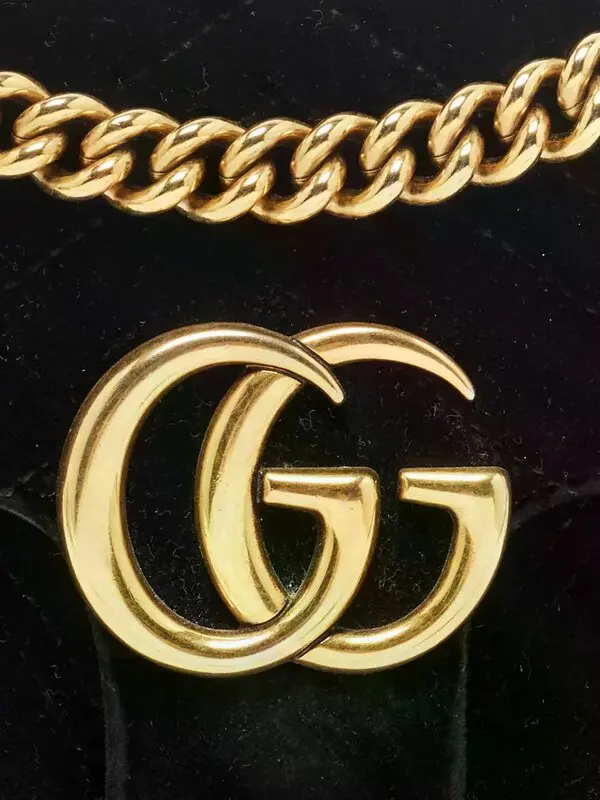 Gucci Gg Marmont Matelassé Flap Shoulder Bag
