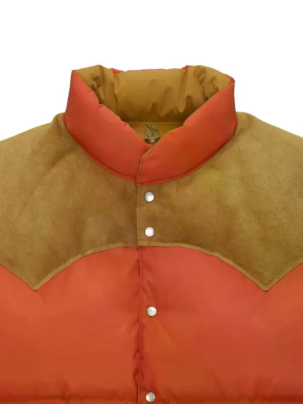 FORTELA X Rocky Mountain Down Vest - Orange