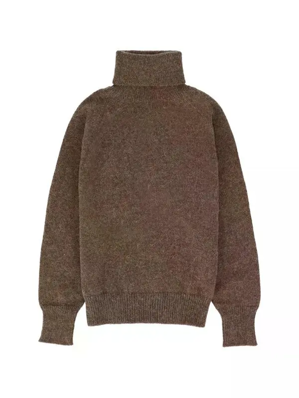 FORTELA Piero High-neck Sweater - Brown