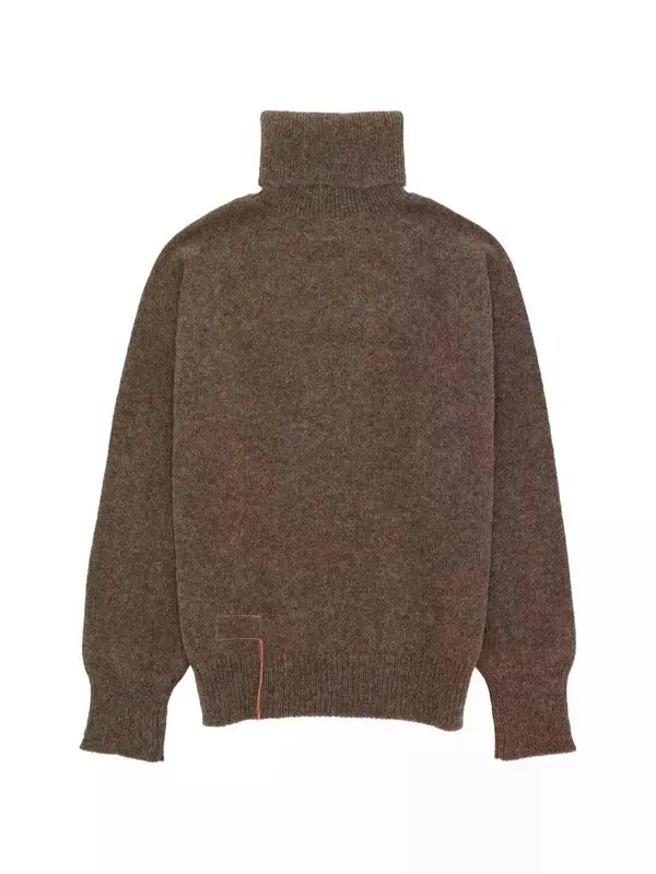 FORTELA Piero High-neck Sweater - Brown
