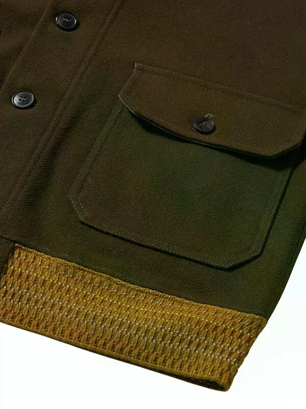 FORTELA Button Bomber Jacket