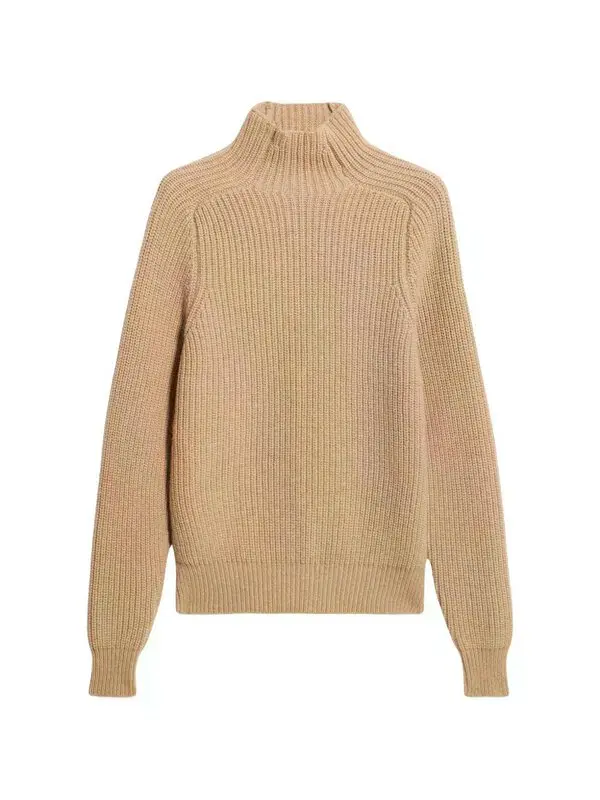 FORTELA Leona Turtleneck Sweater - Brown