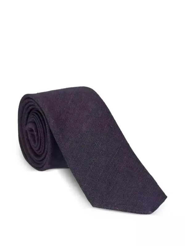 FORTELA X Ermanno Imperial Fellini Neck Tie - Purple