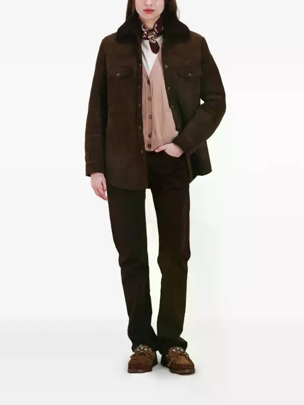 FORTELA Ranch Shearling-collar Jacket