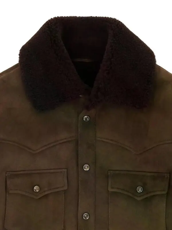 FORTELA Ranch Shearling-collar Jacket