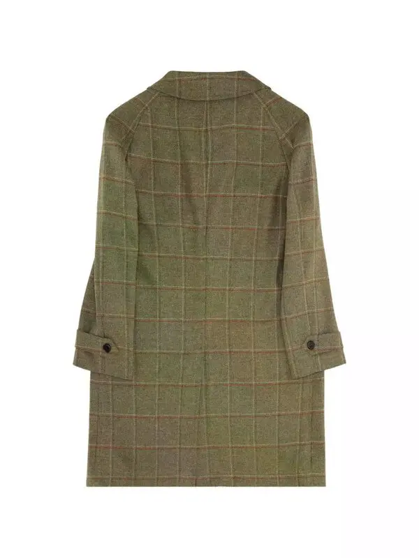 FORTELA Amadeo Plaid Single-breasted Coat