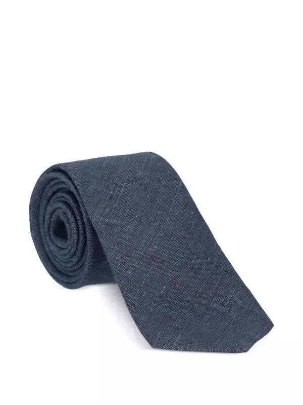 FORTELA X Ermanno Imperial Hemp Tie - Blue