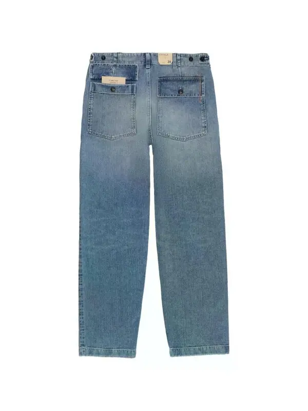 FORTELA Patch-pocket Jeans - Blue