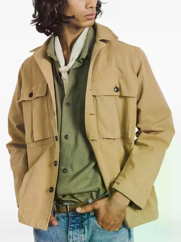 FORTELA Solomons Overshirt Jacket - Neutrals