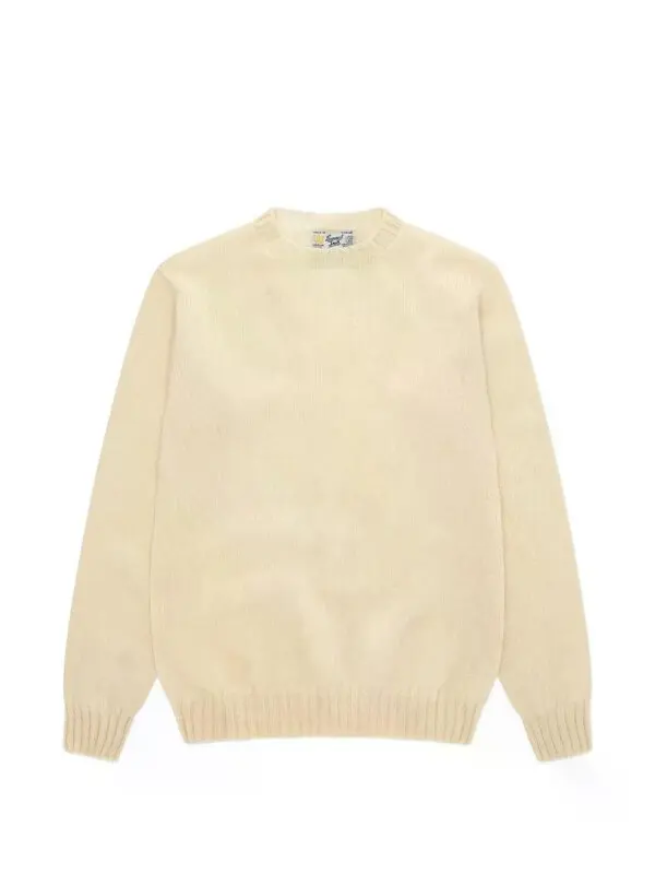 FORTELA Shetland Crewneck Sweater - Neutrals