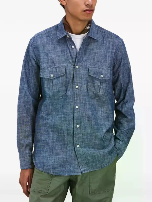 FORTELA Sheep Front-pockets Shirt