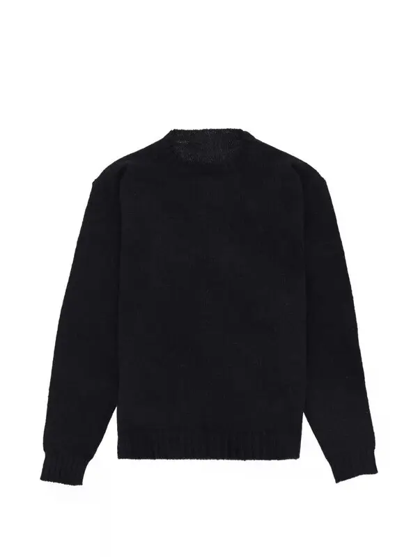 FORTELA Ribbed Crew-neck Sweater - Blue