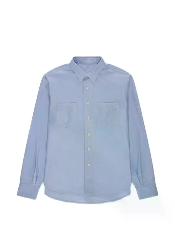 FORTELA Osumi Patch-pocket Oxford Shirt