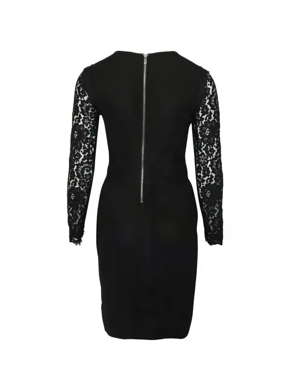 Diane Von Furstenberg Long-sleeve Lace Dress