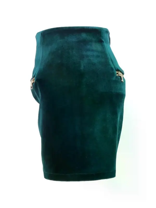 Sandro Janet Velvet Mini Skirt