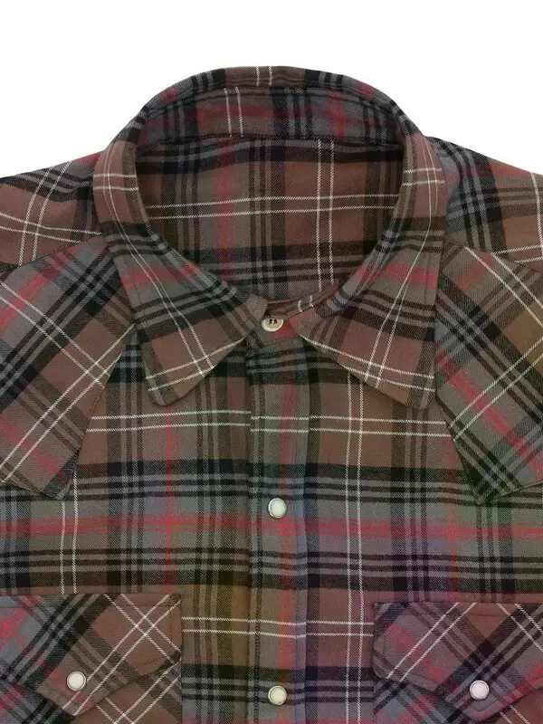 FORTELA Check Pattern Shirt