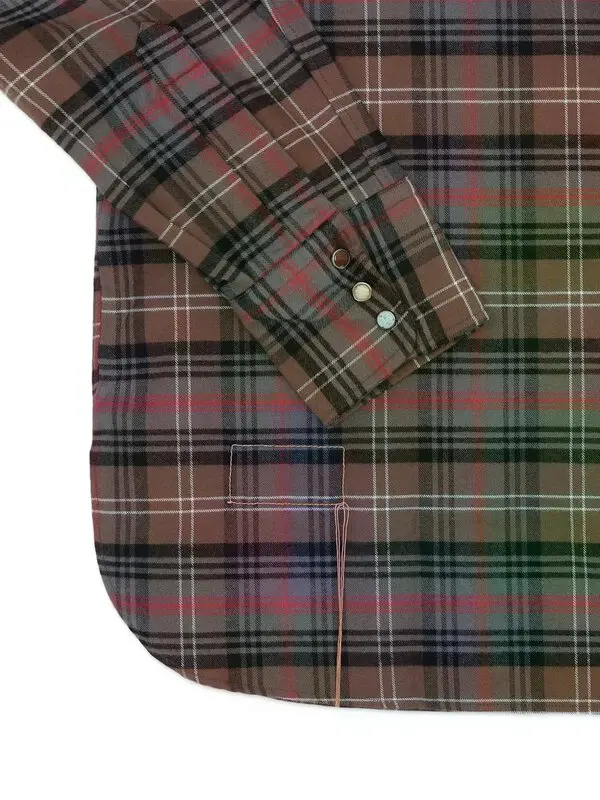 FORTELA Check Pattern Shirt