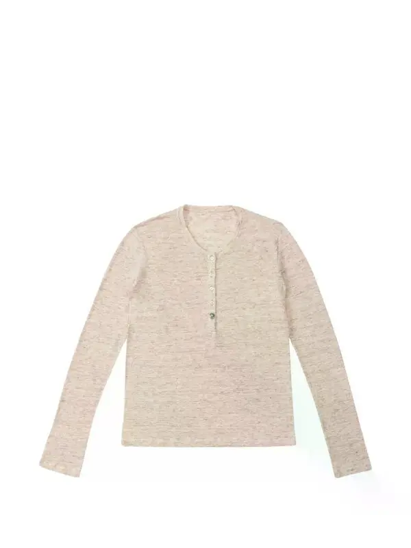 FORTELA Coralie Long-sleeve T-shirt - Neutrals