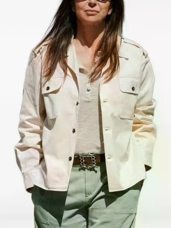 FORTELA Coralie Long-sleeve T-shirt - Neutrals